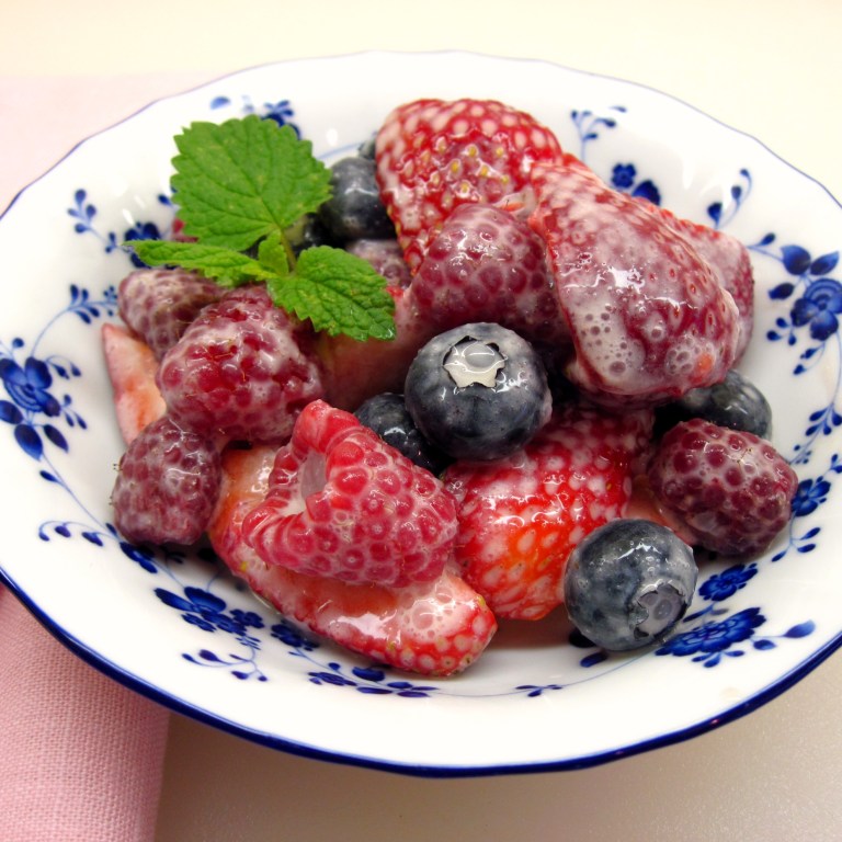 Berries and Cream | In the kitchen with Kath