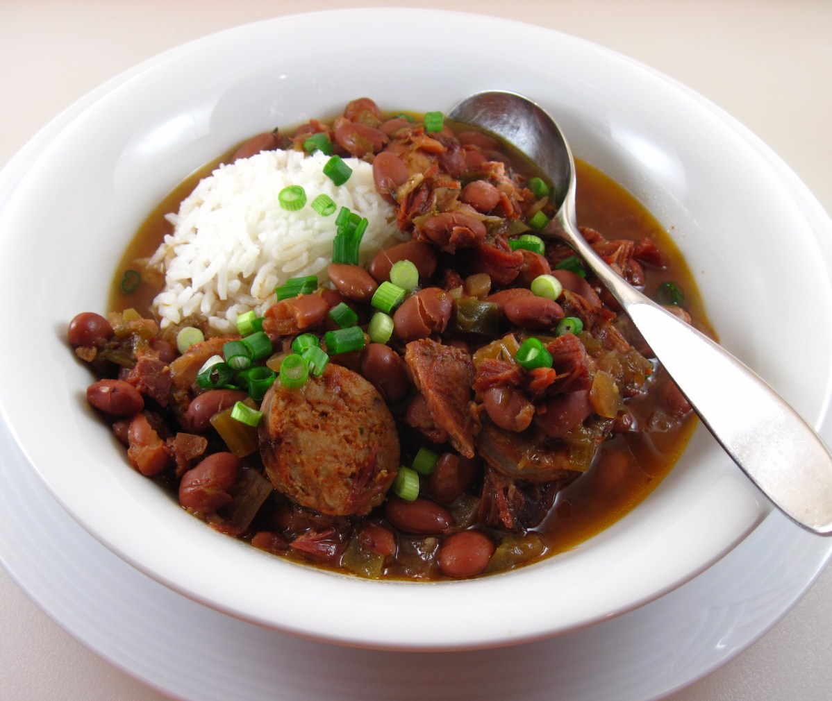 Slow Cooker Red Beans and Rice | In the kitchen with Kath