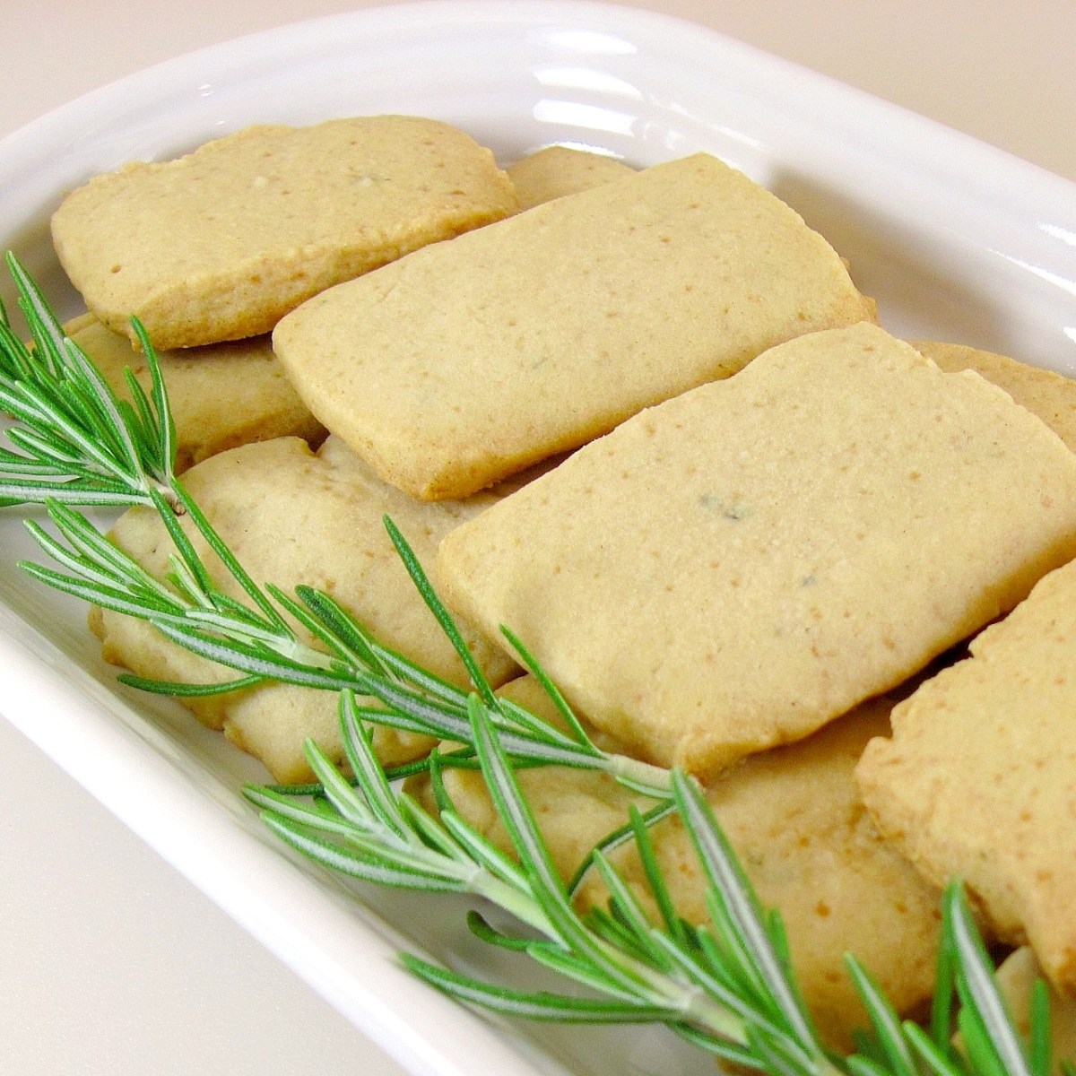 Rosemary Shortbread | In the kitchen with Kath