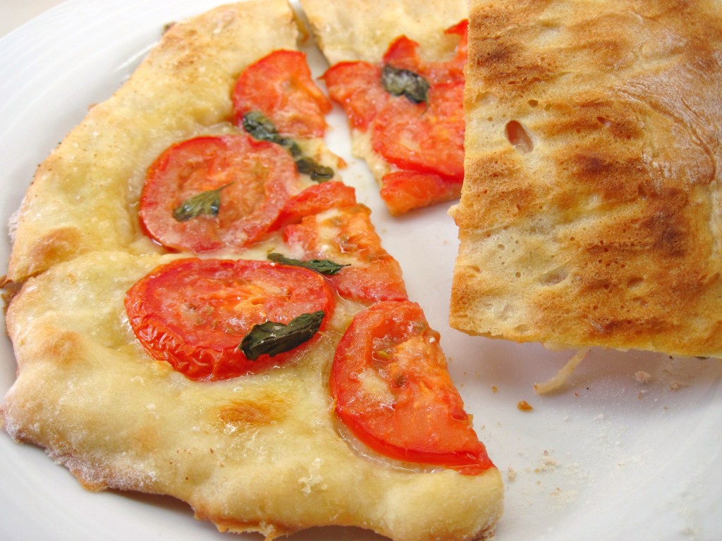 Quick and Easy Pizza Crust and Pizza Margherita for One | In the ...