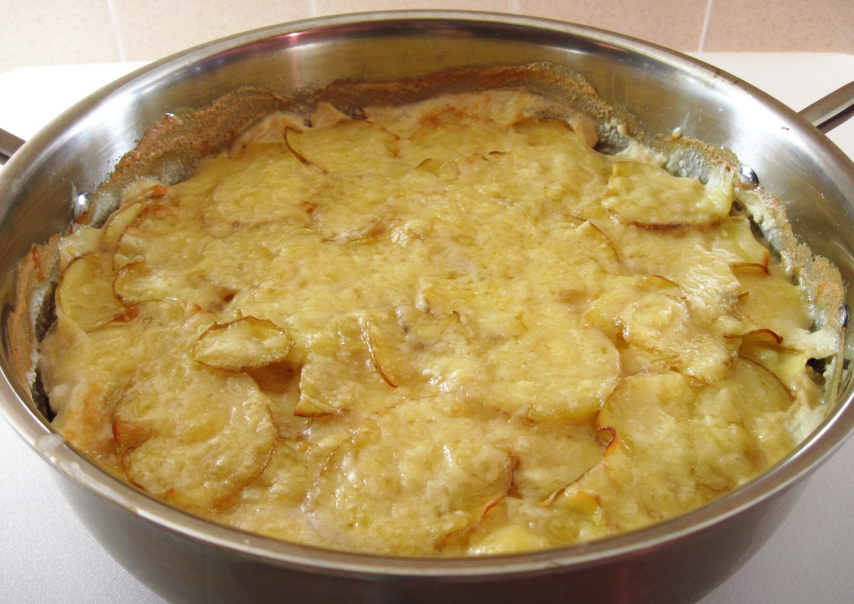 Creamy Yukon Gold Potato Gratin | In the kitchen with Kath