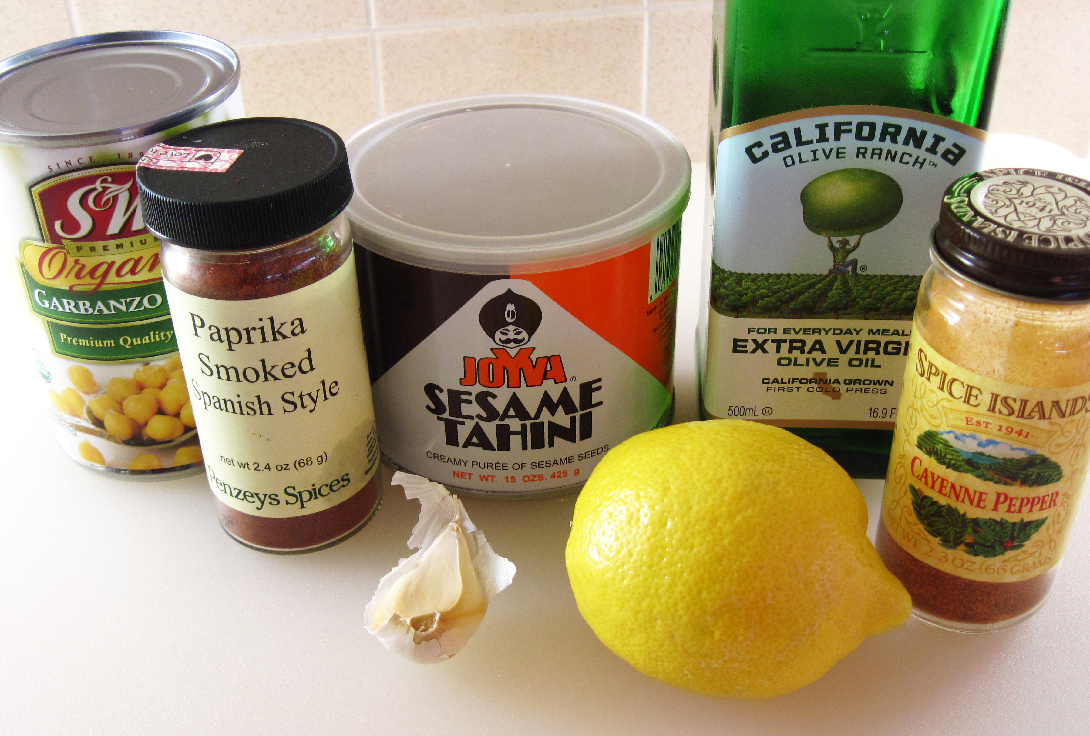 Hummus with Smoked Paprika | In the kitchen with Kath