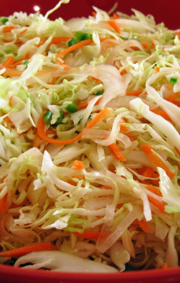 Quick Curtido (Salvadoran Cabbage Slaw) | In the kitchen with Kath