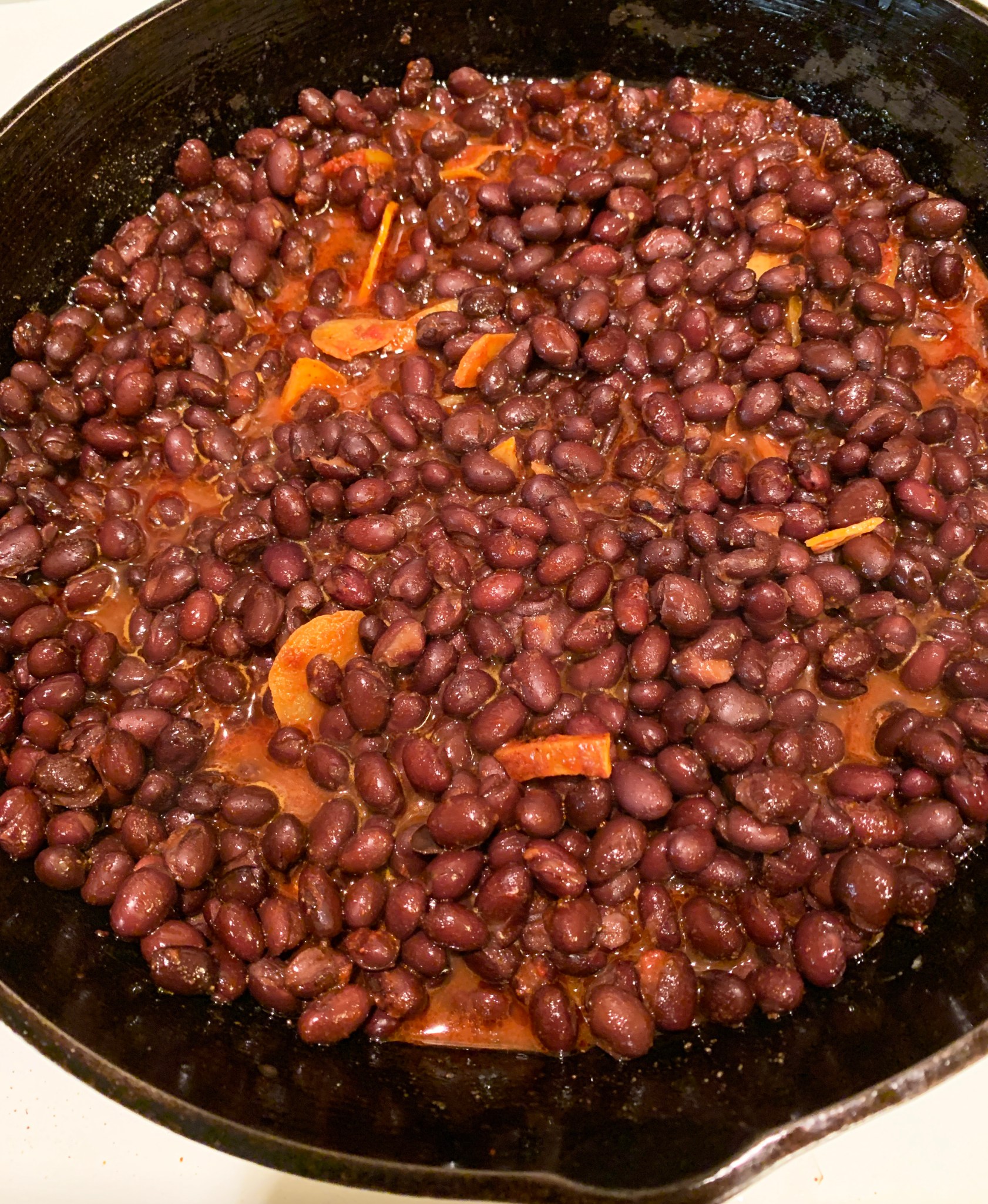 Cheesy, Spicy Black Bean Bake | In the kitchen with Kath